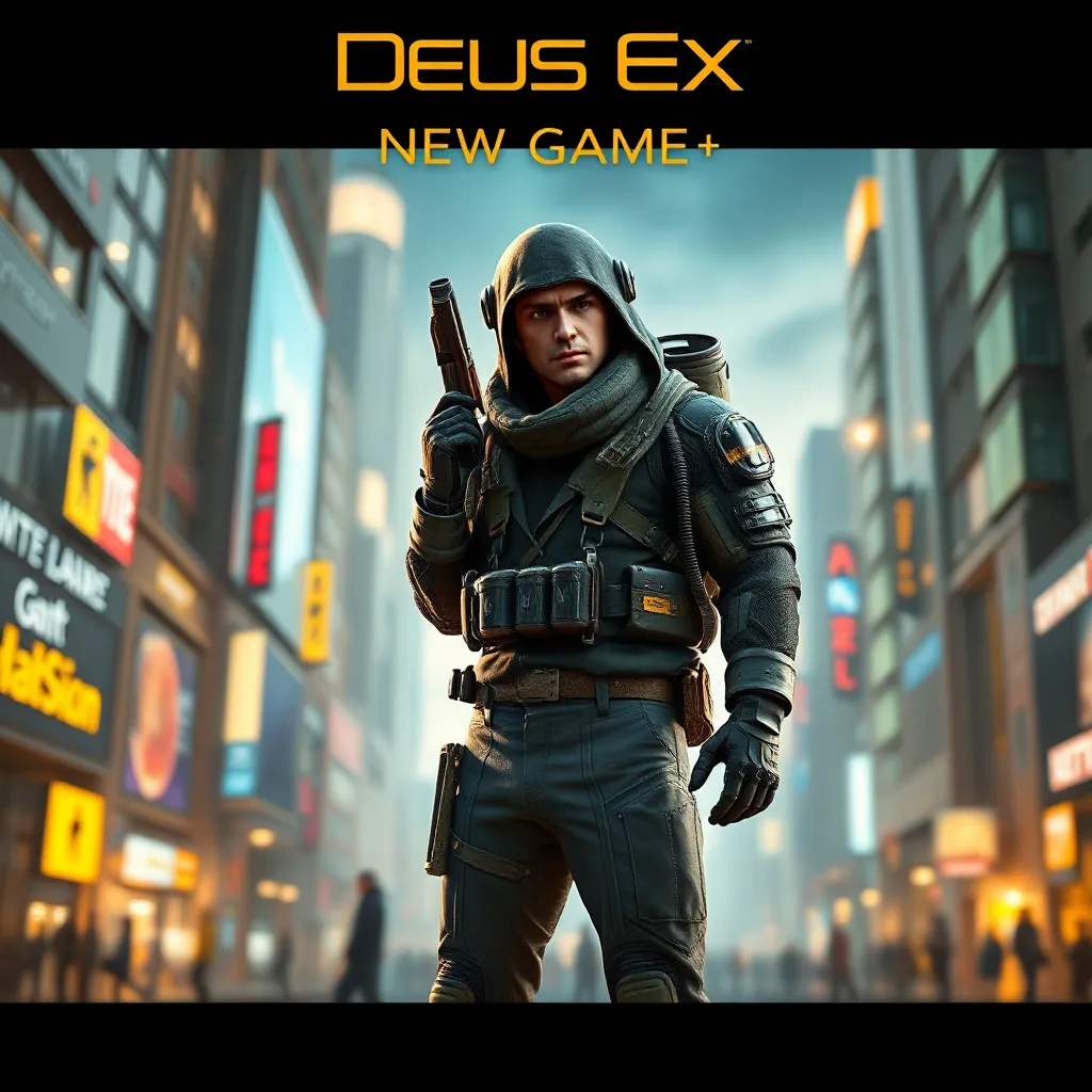 Replay the Thrills of Deus Ex: New Game+ Adventure Awaits : LevelUpTalk