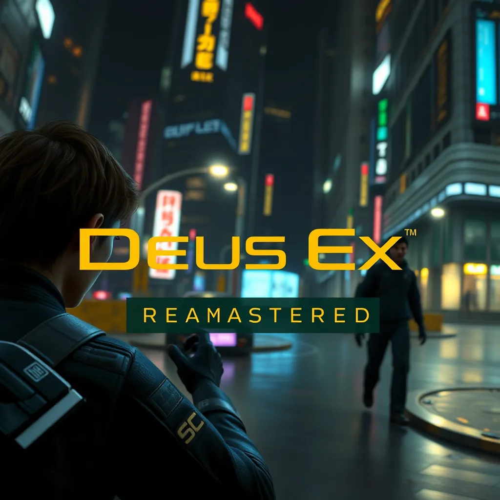 Deus Ex Remastered Graphics Face Backlash for Typos : LevelUpTalk