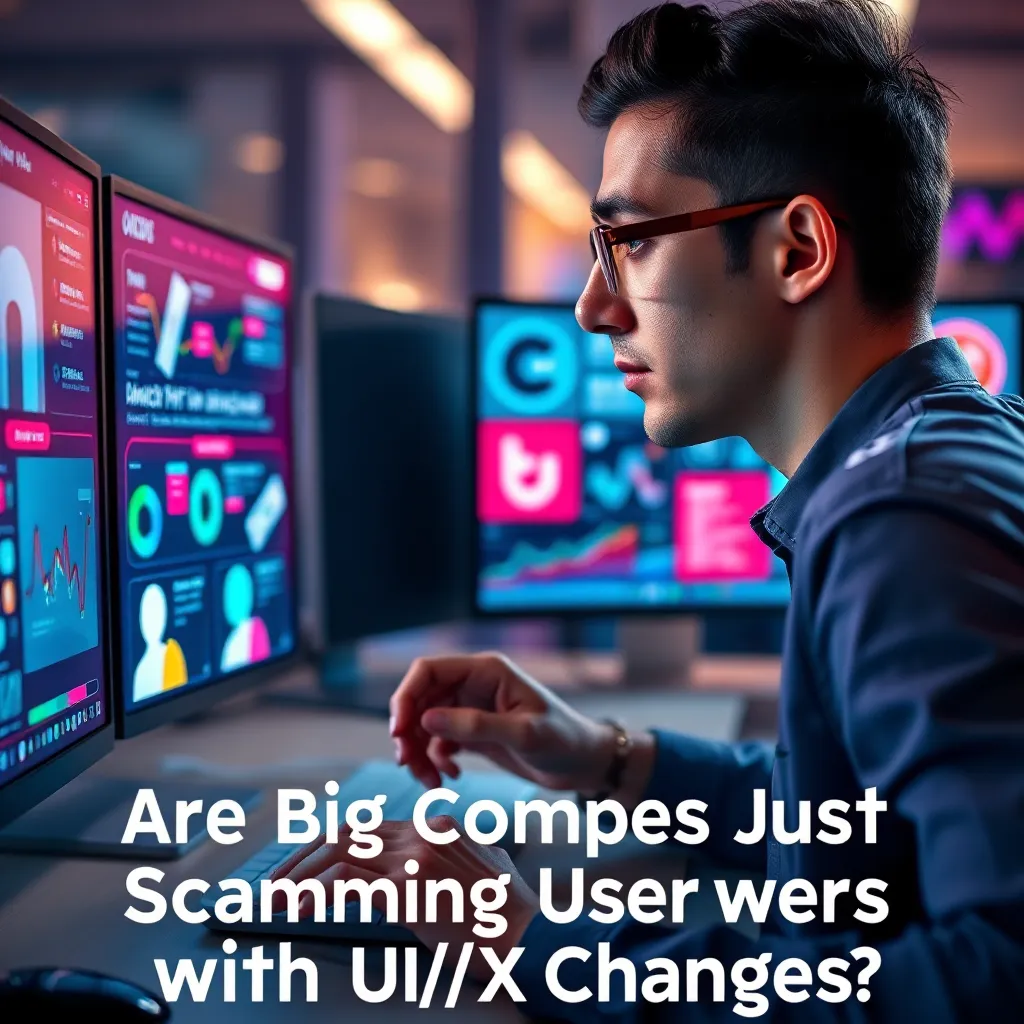 Are Big Companies Just Scamming Users with UI/UX Changes? : LevelUpTalk