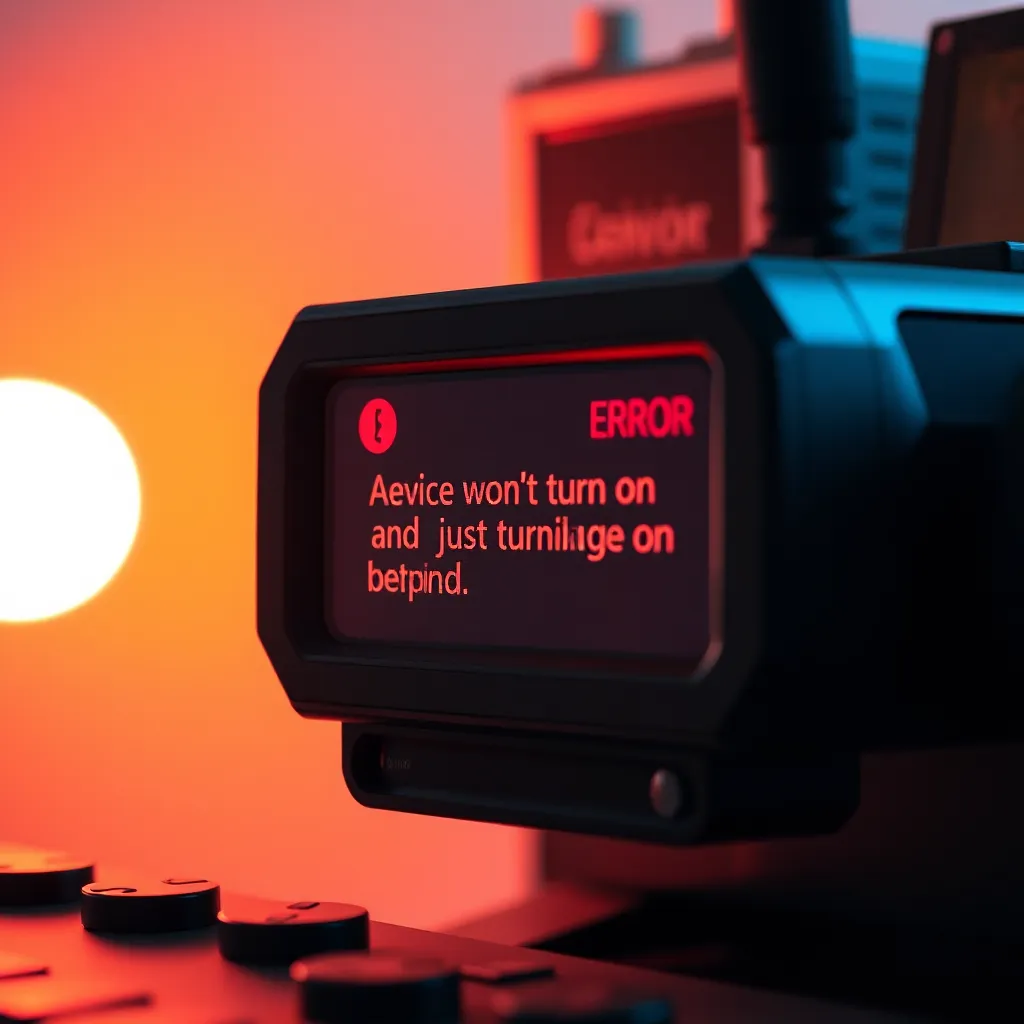 Device Won't Turn On and Just Beeps: Troubleshooting Issues : LevelUpTalk