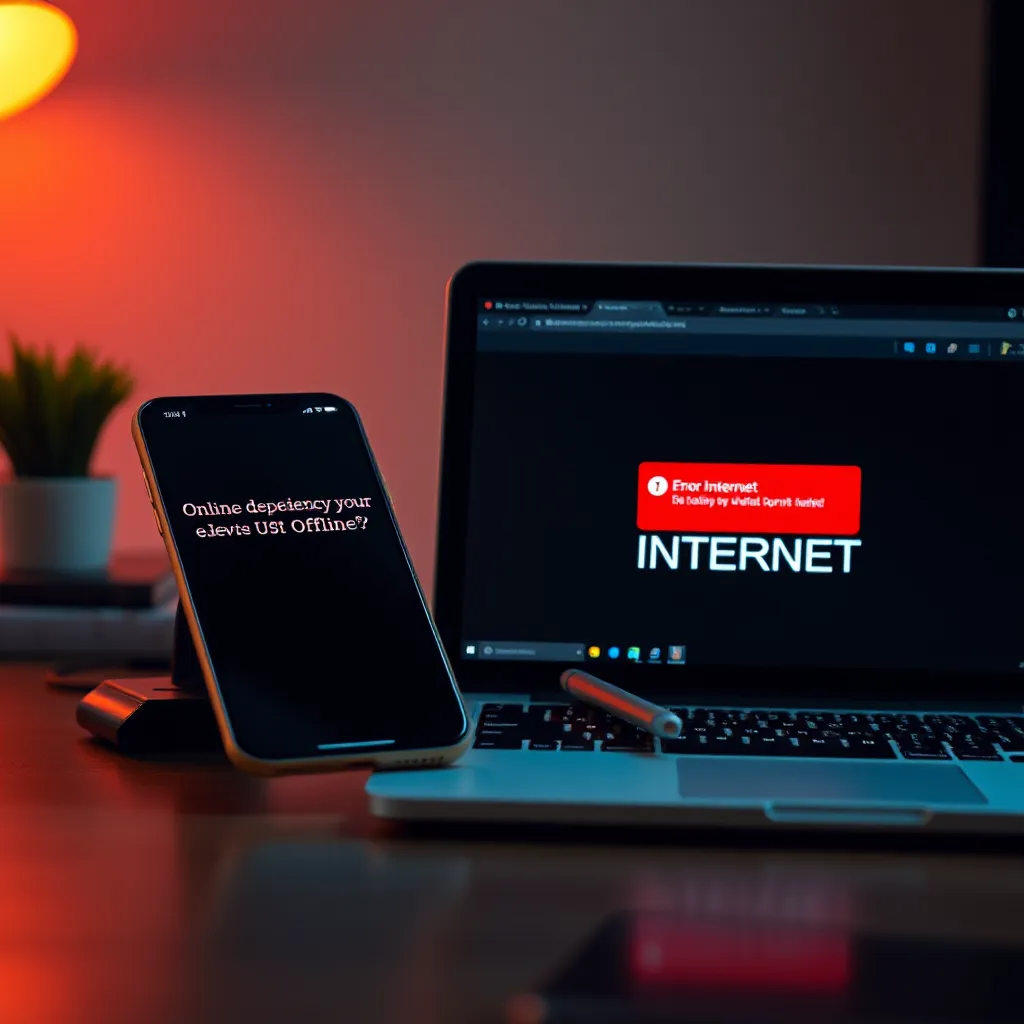 Online Dependency: Is Your Device Useless Offline? 😂 : LevelUpTalk