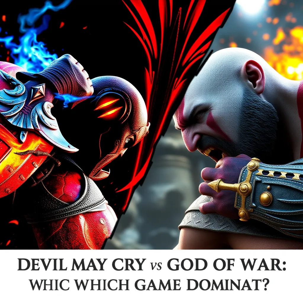 Devil May Cry vs God of War: Which Game Dominates? : LevelUpTalk