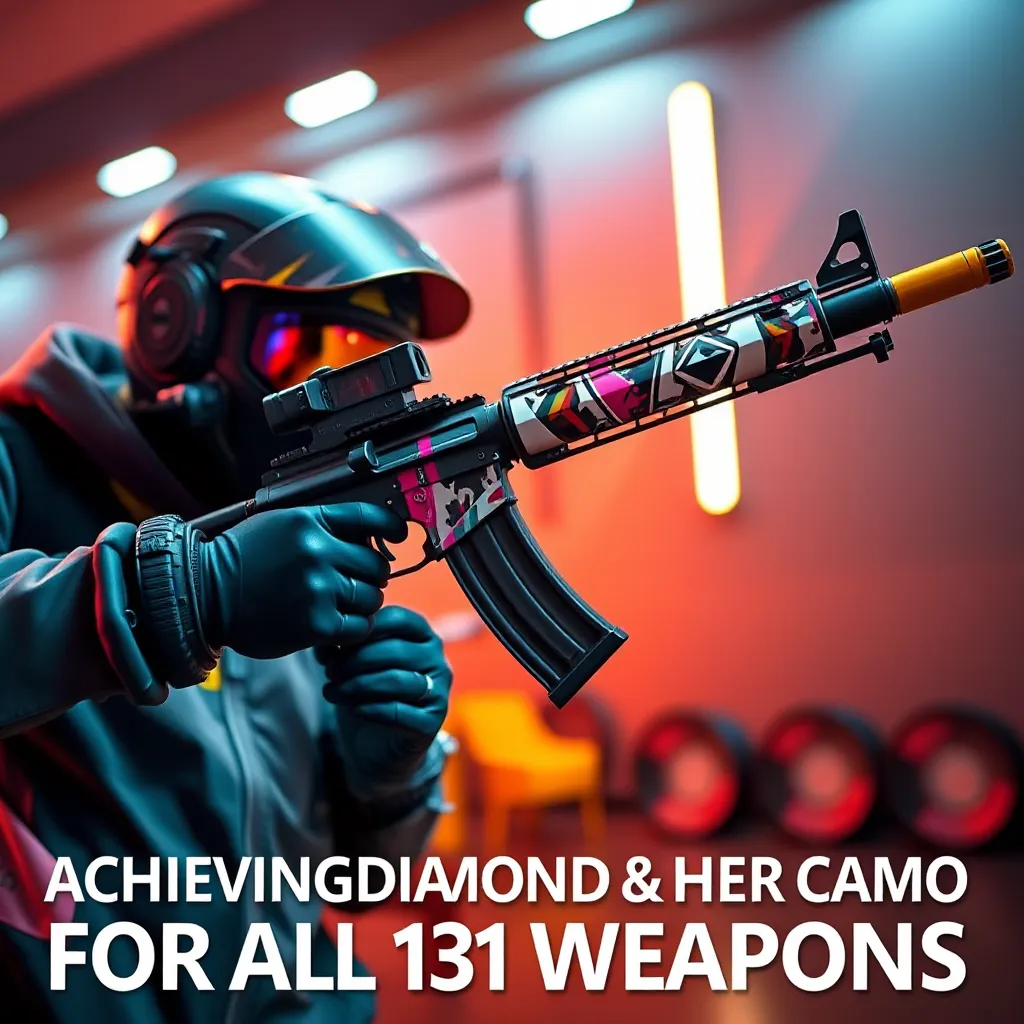 Achieving DIAMOND & AETHER Camo for All 131 Weapons : LevelUpTalk