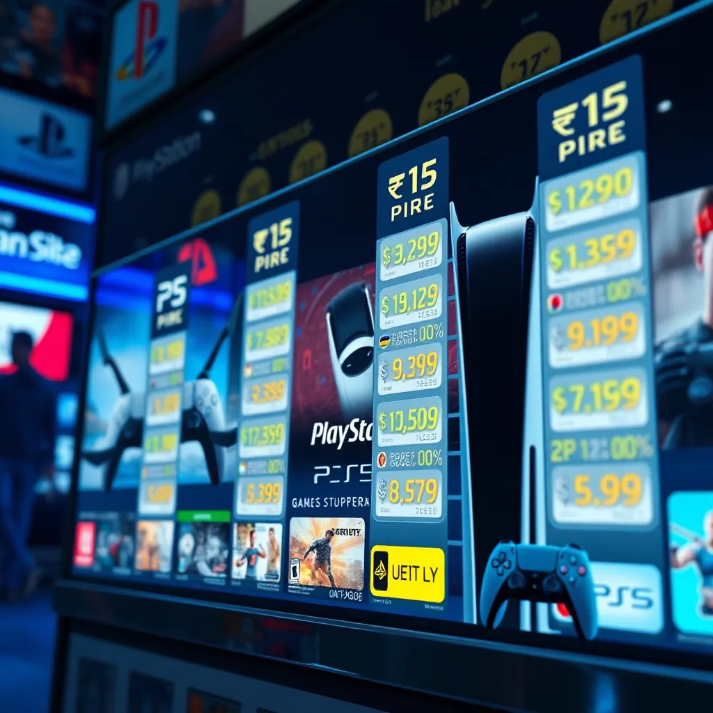 PlayStation 5 Displays Varied Prices for Identical Games : LevelUpTalk