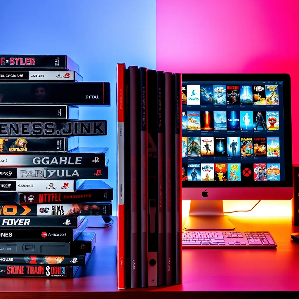 Digital vs. Physical Game Collections: What's Your Pick? : LevelUpTalk