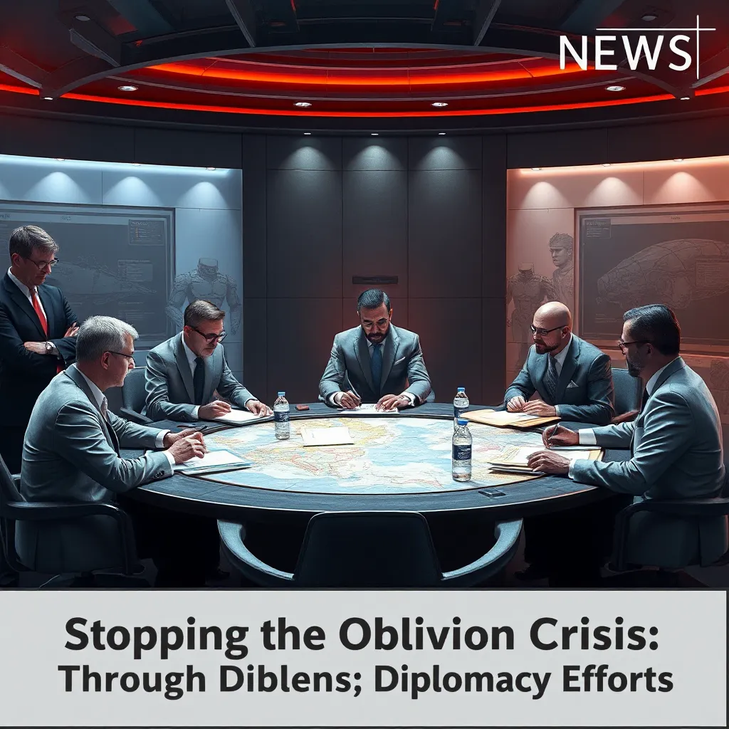 Stopping the Oblivion Crisis Through Diplomacy Efforts : LevelUpTalk