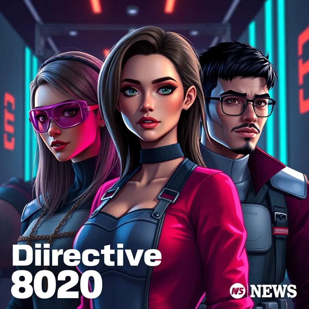 Directive 8020 to Feature Three Playable Women and Two Men : LevelUpTalk