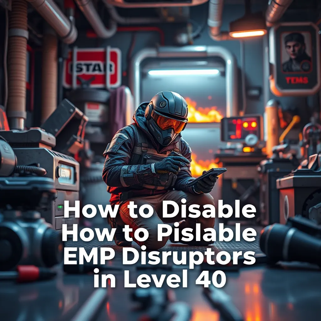 How to Disable EMP Disruptors in Level 40 Gameplay : LevelUpTalk