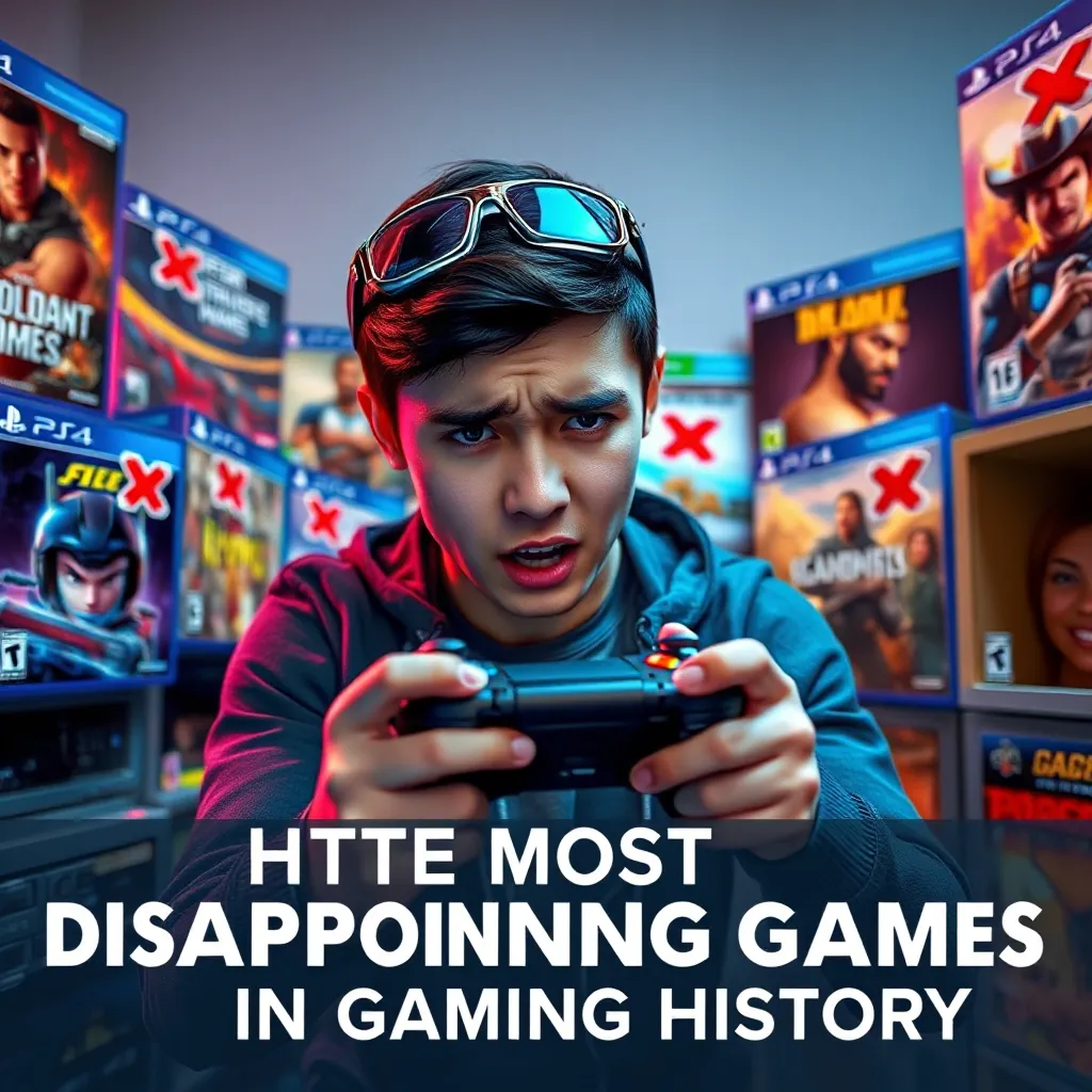The Most Disappointing Games in Gaming History : LevelUpTalk