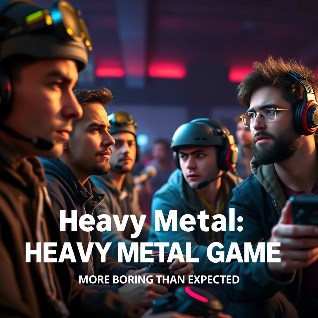 Heavy Metal Game Disappointment: More Boring Than Expected : LevelUpTalk