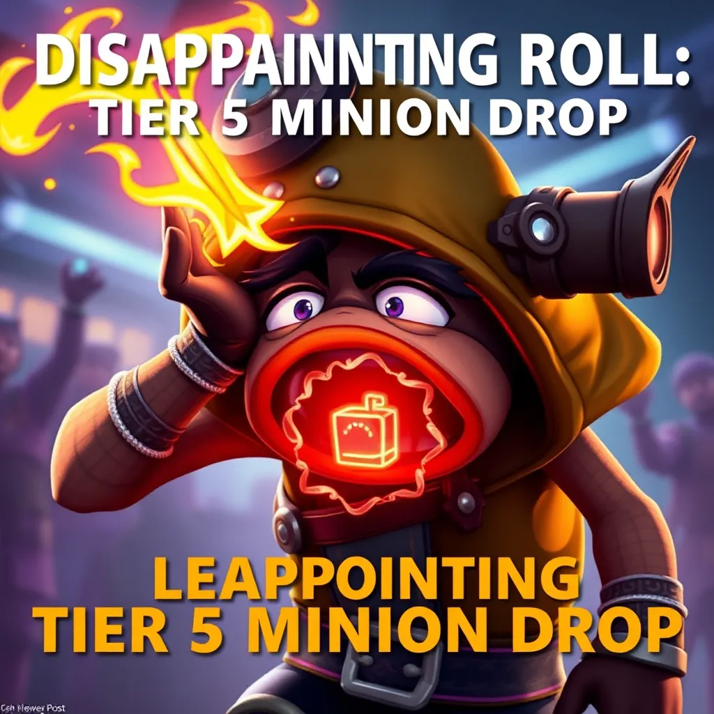 Disappointing Roll: The Worst Tier 5 Minion Drop : LevelUpTalk