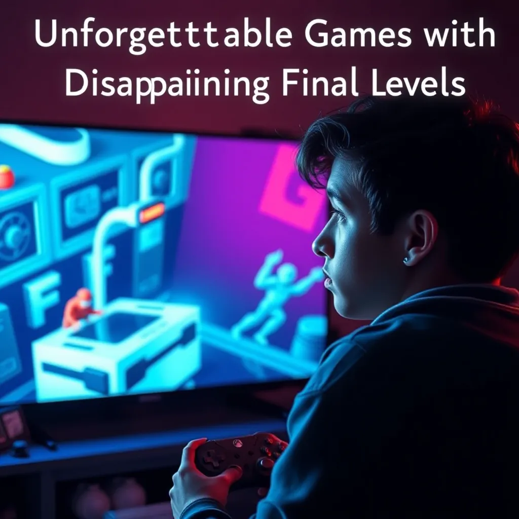 Unforgettable Games with Disappointing Final Levels : LevelUpTalk