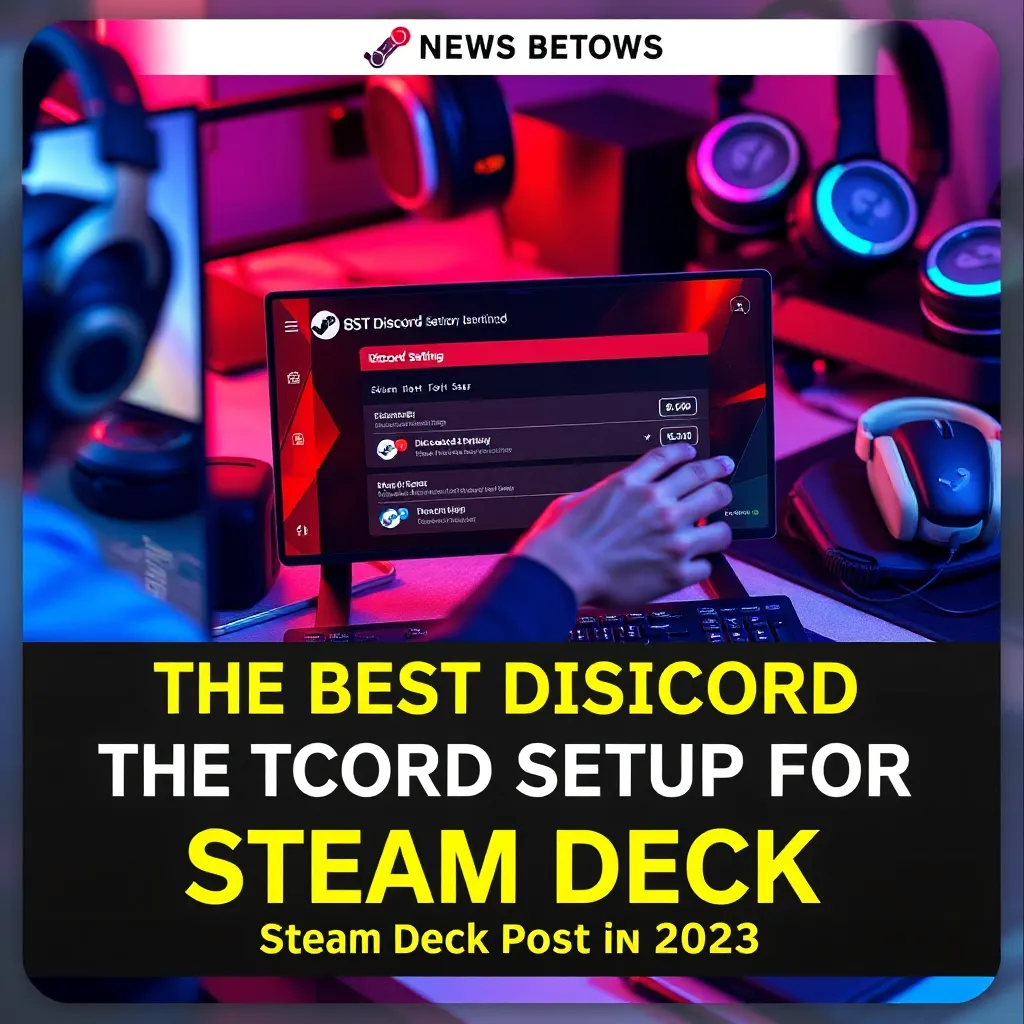 The Best Discord Setup for Steam Deck Users in 2023 : LevelUpTalk