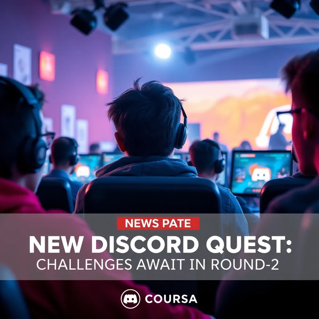 New Discord Quest: Challenges Await in Round 2 : LevelUpTalk
