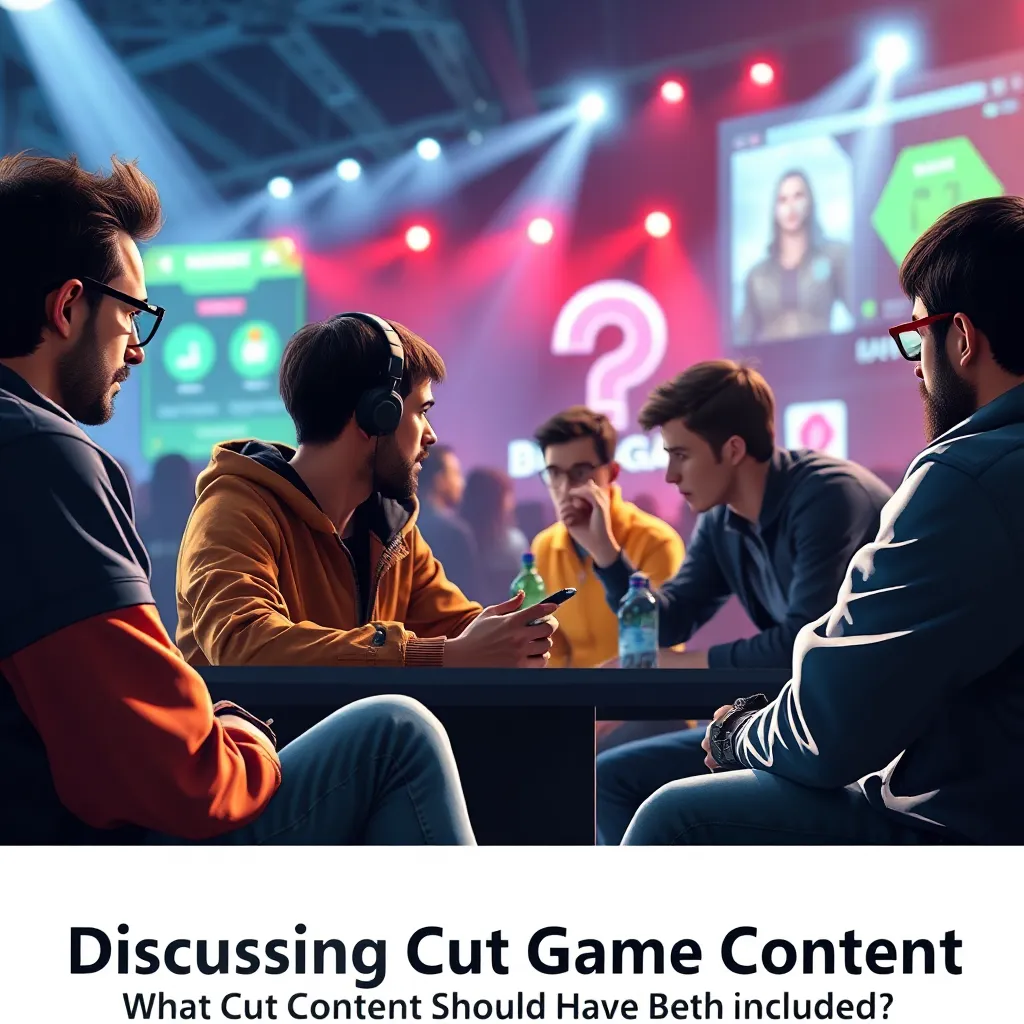 What Cut Game Content Should Have Been Included? : LevelUpTalk