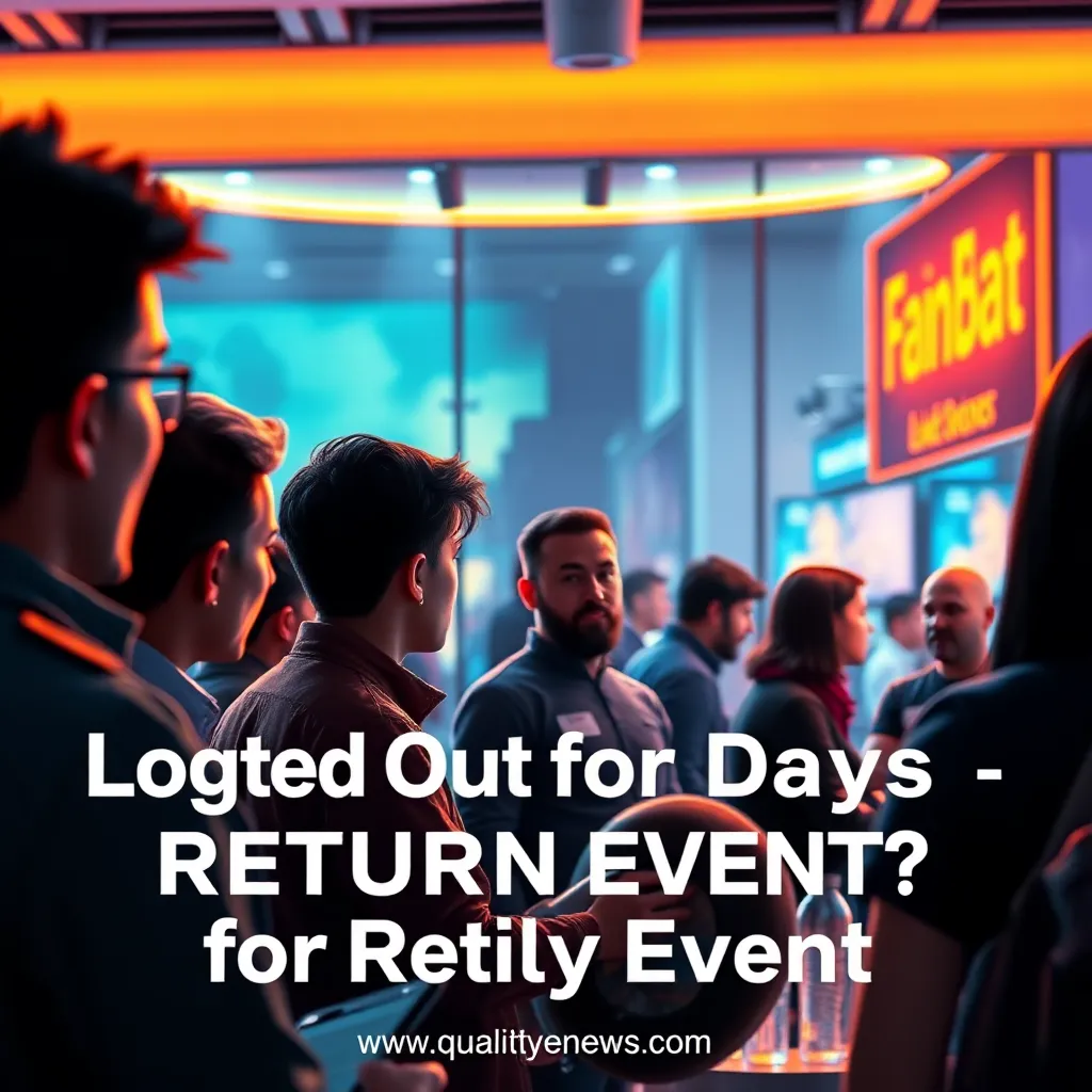 Logged Out for Days: Did You Miss the Return Event? : LevelUpTalk