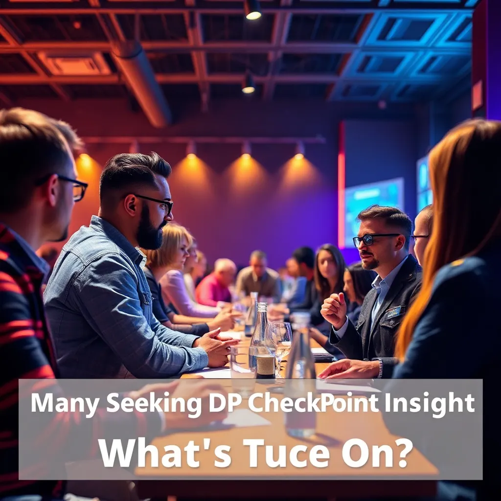 Many Seeking DP CheckPoint Insights: What's Going On? : LevelUpTalk