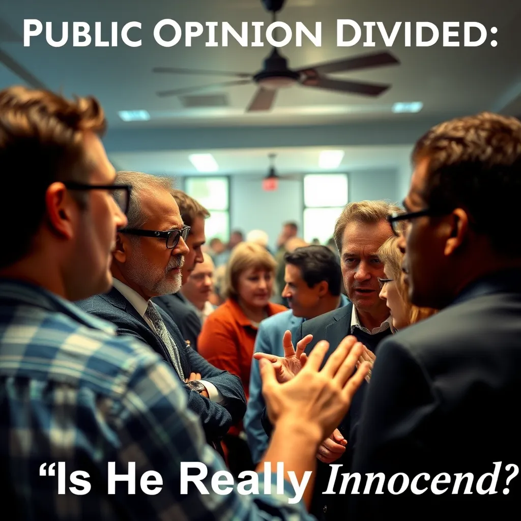 Public Opinion Divided: Is He Really Innocent? : LevelUpTalk