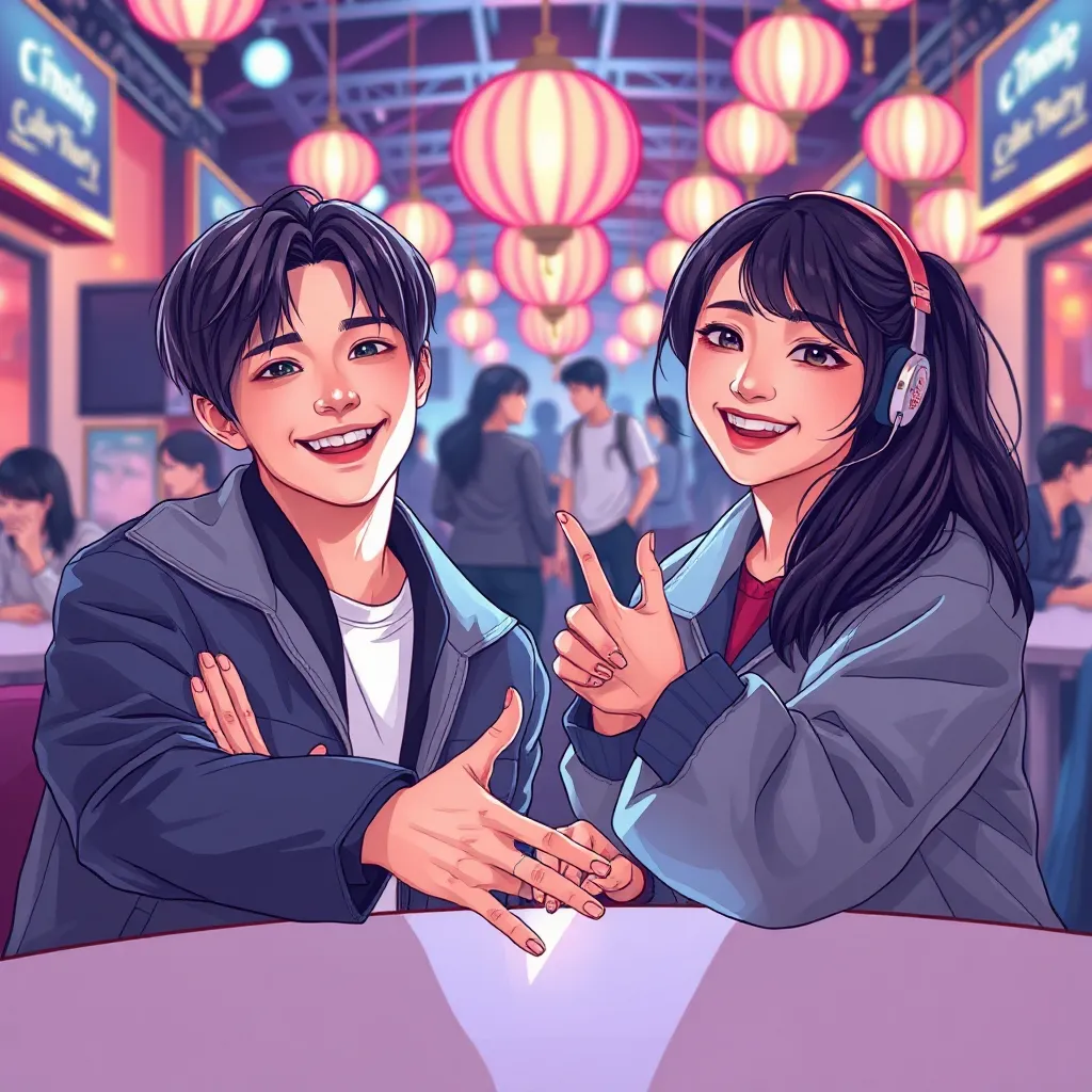 Dissun and IseulT Join the Scene with Excitement! ️🩵 : LevelUpTalk