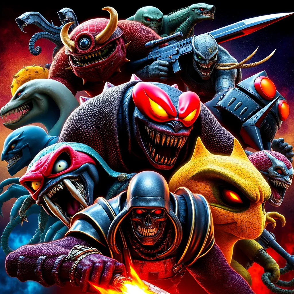 Top Games Featuring Diverse Enemy Lineups to Try : LevelUpTalk