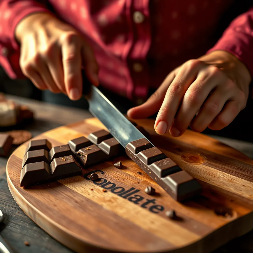 Dividing a Chocolate Bar into 6 Equal Pieces: A How-To : LevelUpTalk