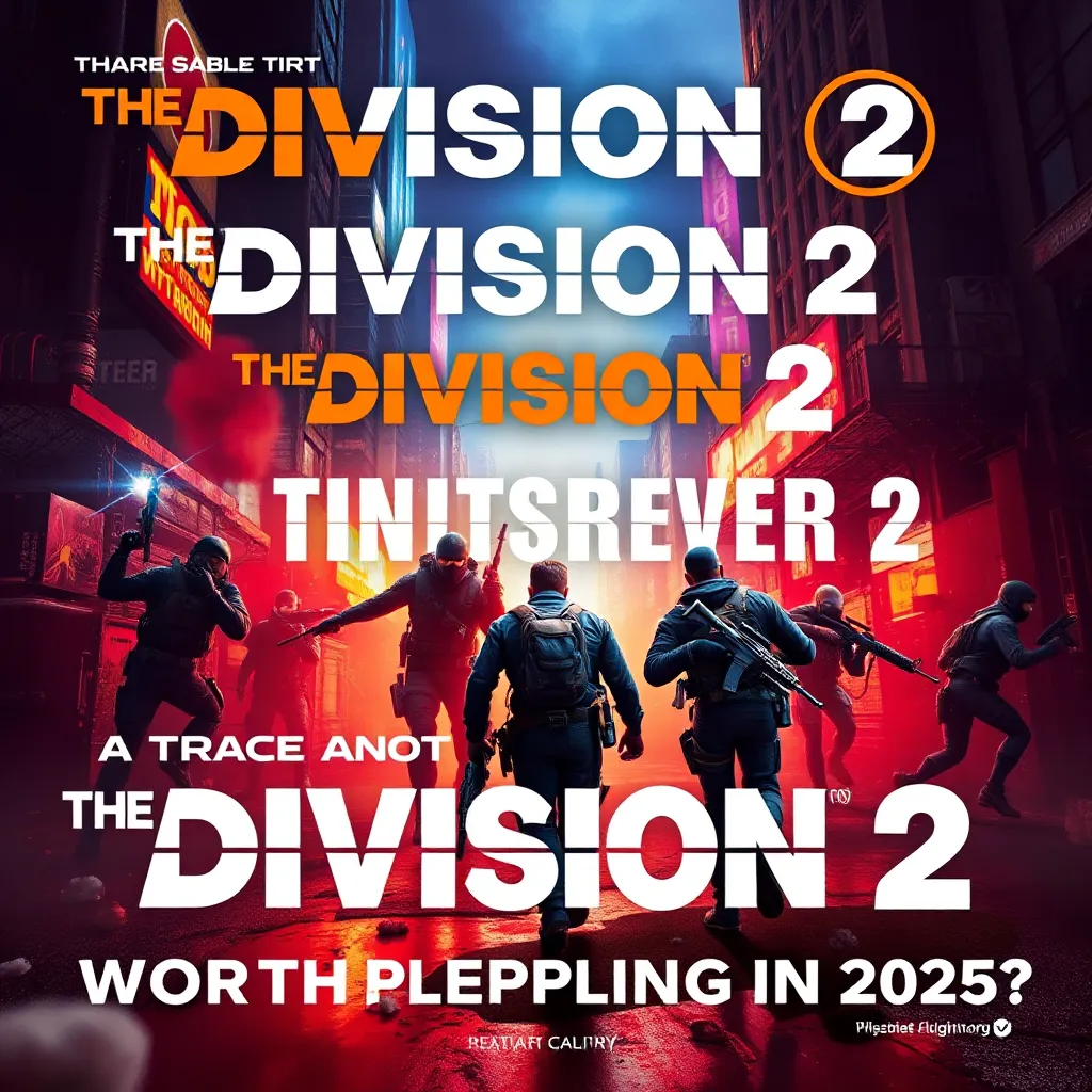 Is The Division 2 Worth Playing in 2025? : LevelUpTalk