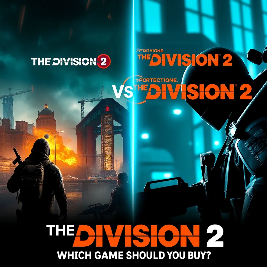The Division vs. The Division 2: Which Game Should You Buy? : LevelUpTalk