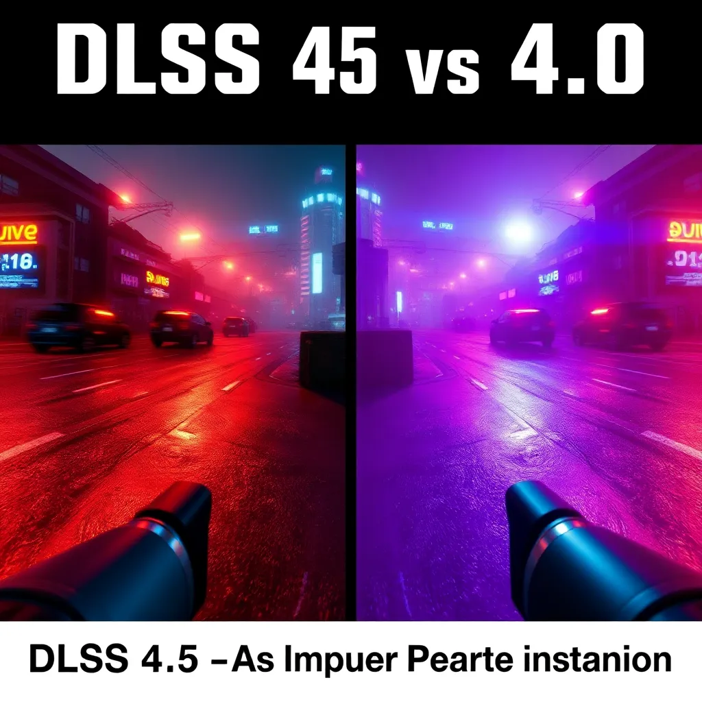 DLSS 4.5 vs 4.0: A Sharp Performance Comparison : LevelUpTalk