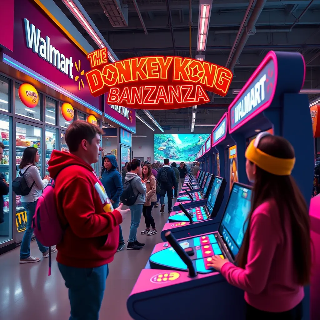 Experience the Donkey Kong Banzanza Demo at Walmart : LevelUpTalk