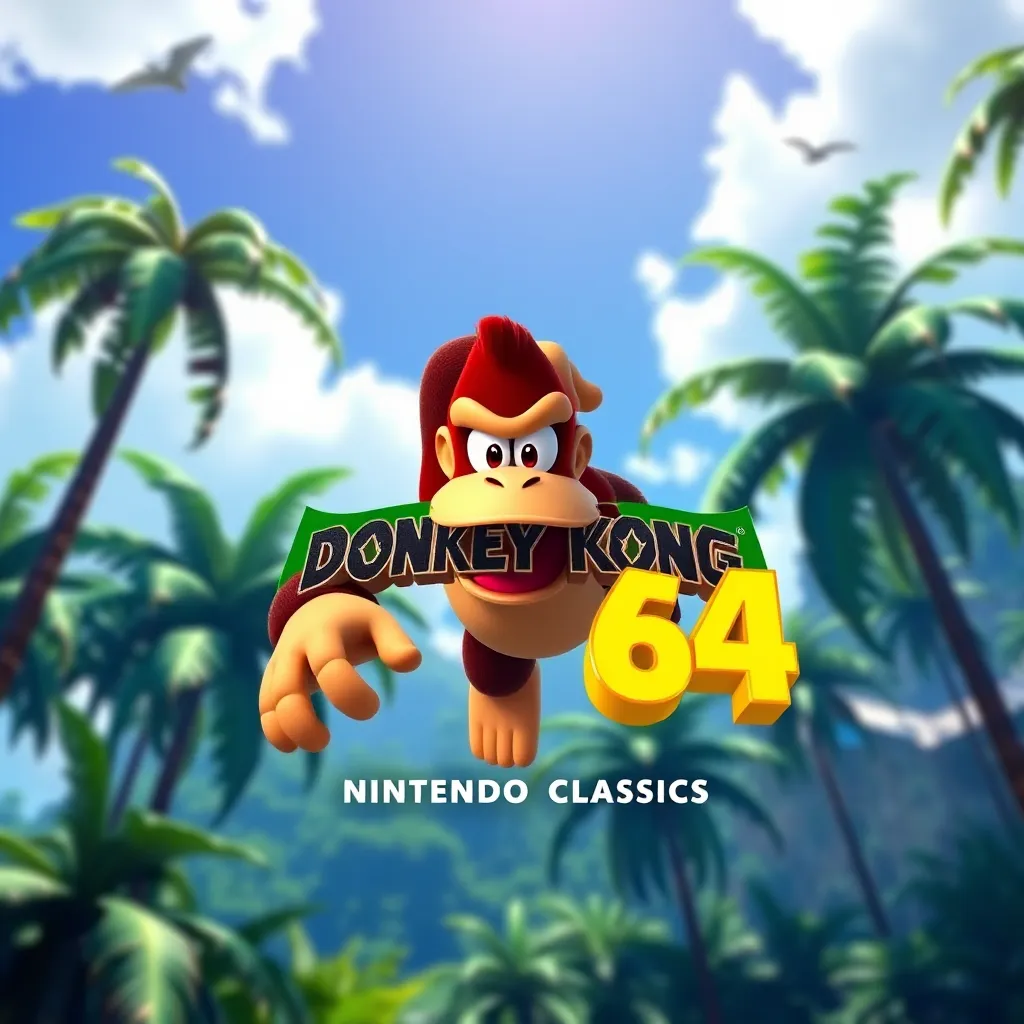 Donkey Kong 64 Launch Date Confirmed for Nintendo Classics : LevelUpTalk