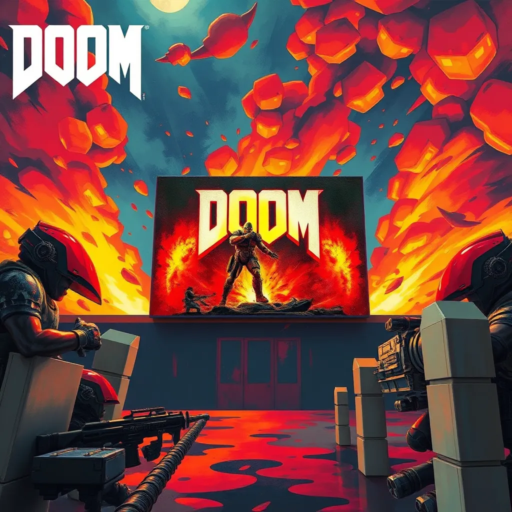 Akira-Inspired DOOM Painting: A Glimpse of Progress : LevelUpTalk