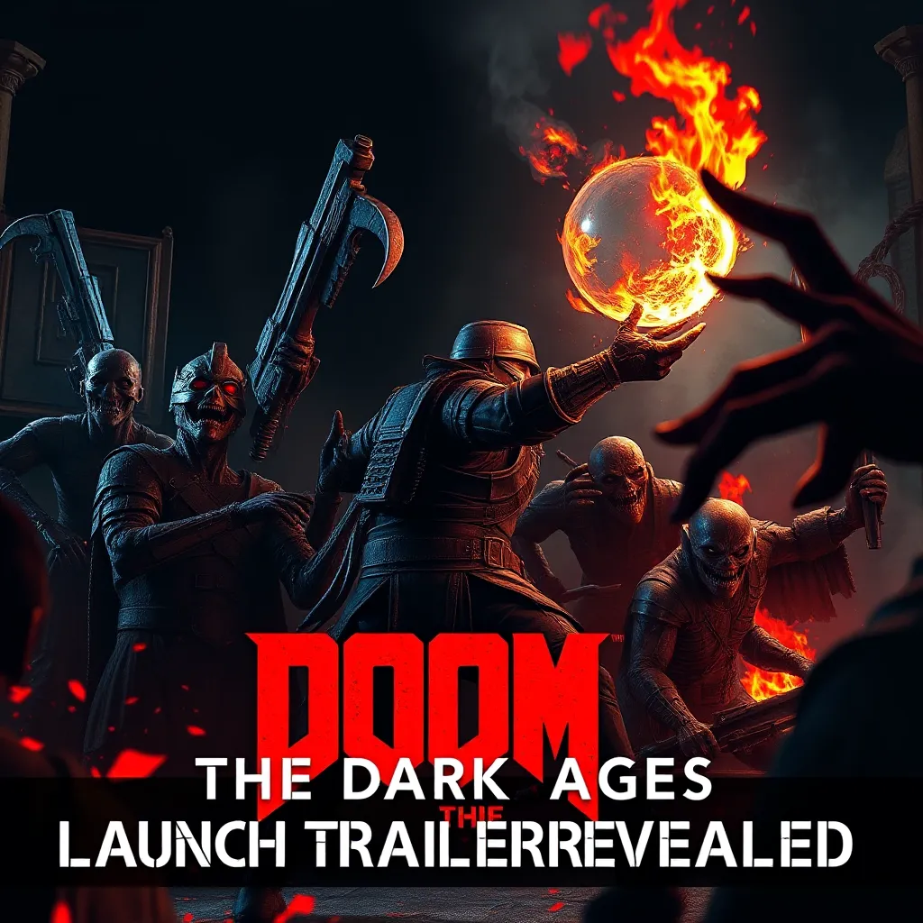 DOOM: The Dark Ages Launch Trailer Revealed : LevelUpTalk