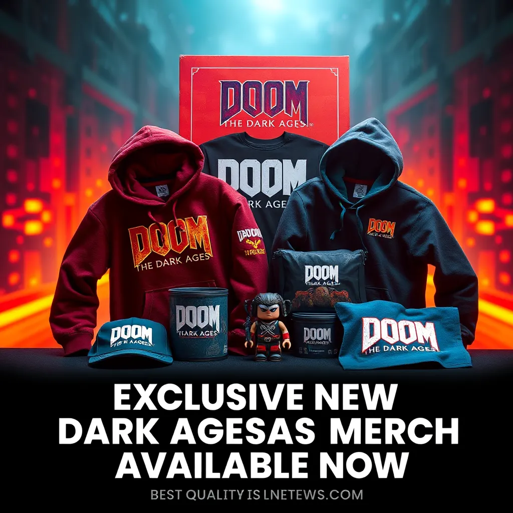 Exclusive New Doom The Dark Ages Merch Available Now : LevelUpTalk