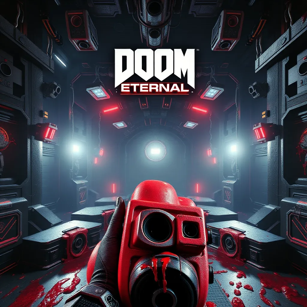 Insanely Graphic Doom Eternal Level Showcases Wet Gore : LevelUpTalk