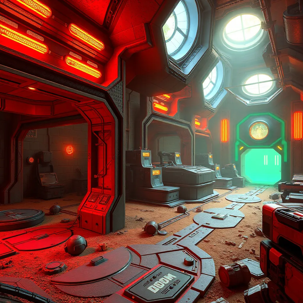 Exploring My Doom Inspired Dirt-Reactor Map Creation : LevelUpTalk