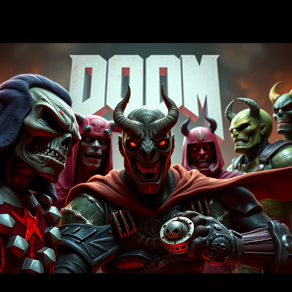 Doom Villains Express Anger Over Doomguy's Defeats : LevelUpTalk