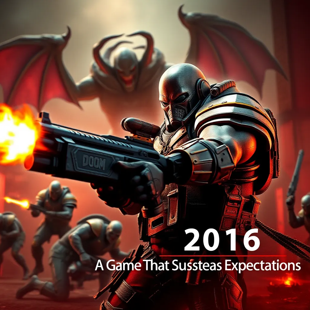 DOOM 2016: A Game That Surpasses Expectations : LevelUpTalk