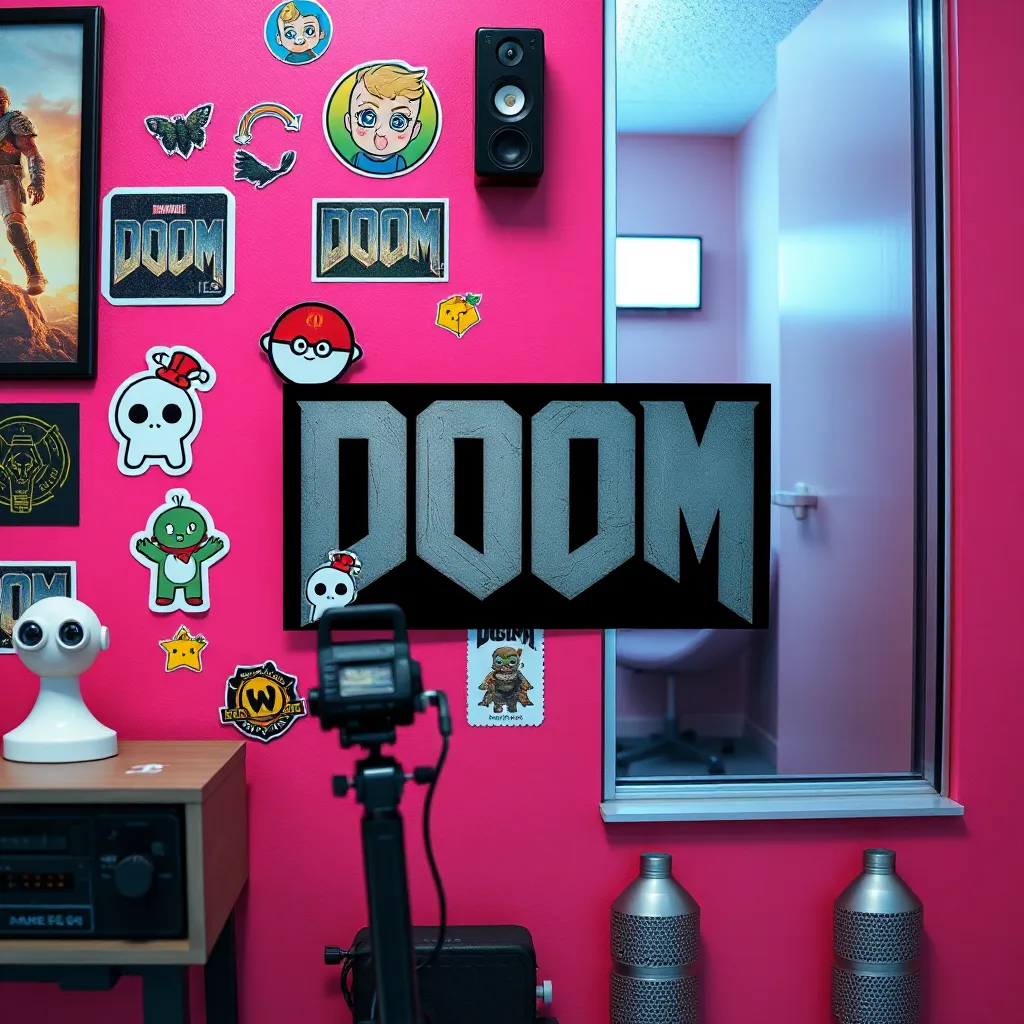Doom 2 Meets Adorable Decor: A Whimsical Contrast : LevelUpTalk