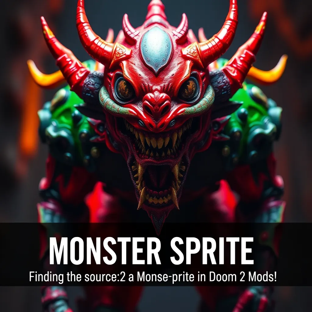 Finding the Source of a Monster Sprite in Doom 2 Mods : LevelUpTalk