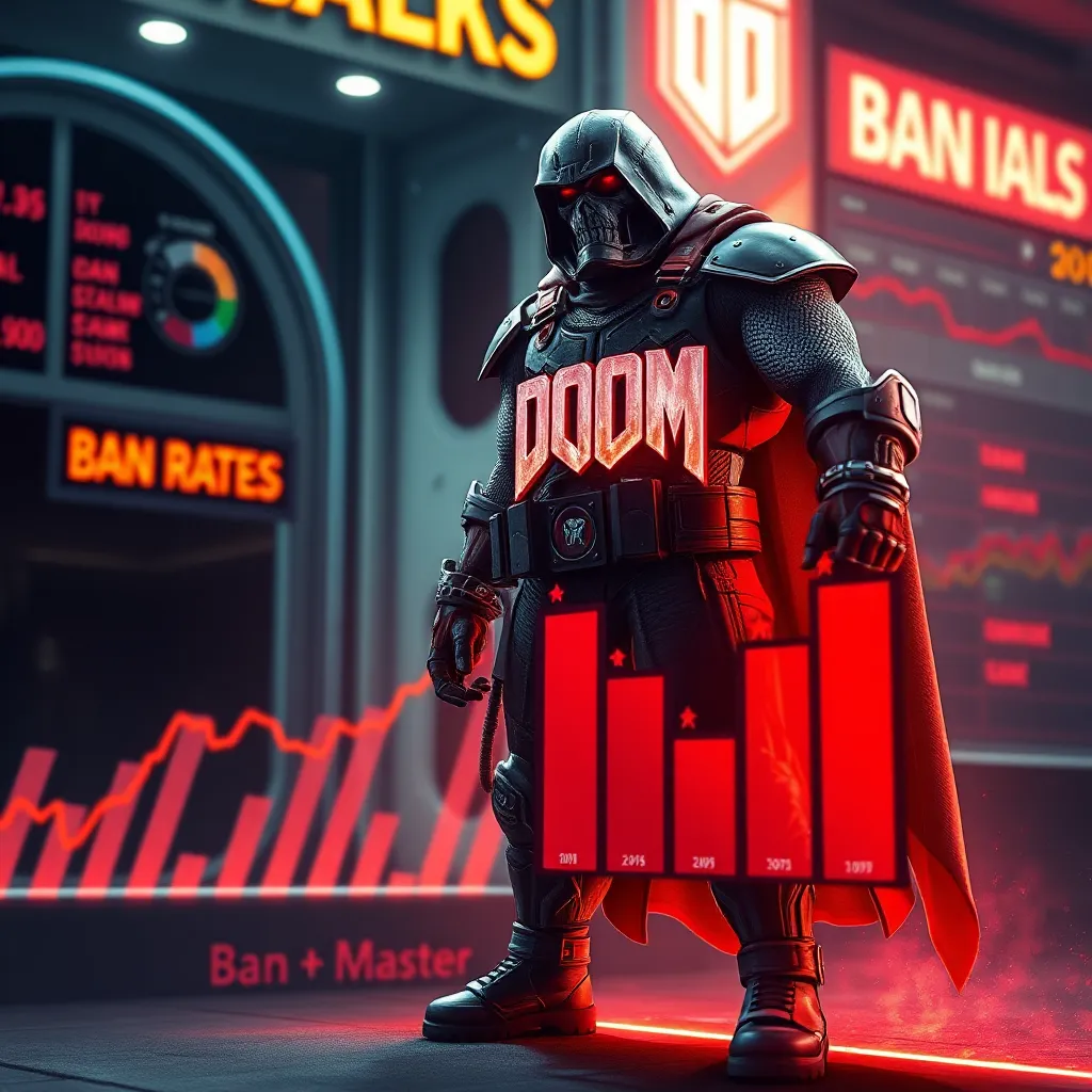 Analyzing Doom Ban Rates Across All Ranks Including Master+ : LevelUpTalk