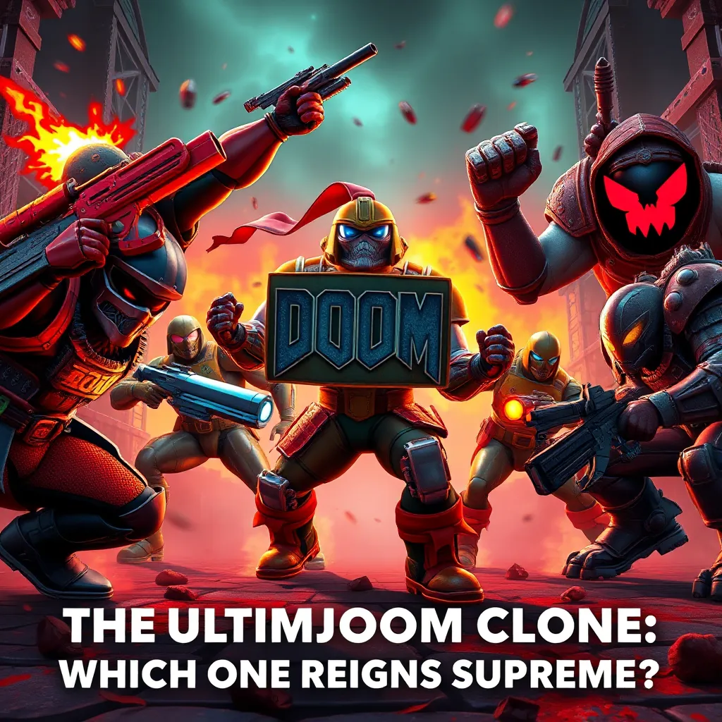 The Ultimate DOOM Clone: Which One Reigns Supreme? : LevelUpTalk