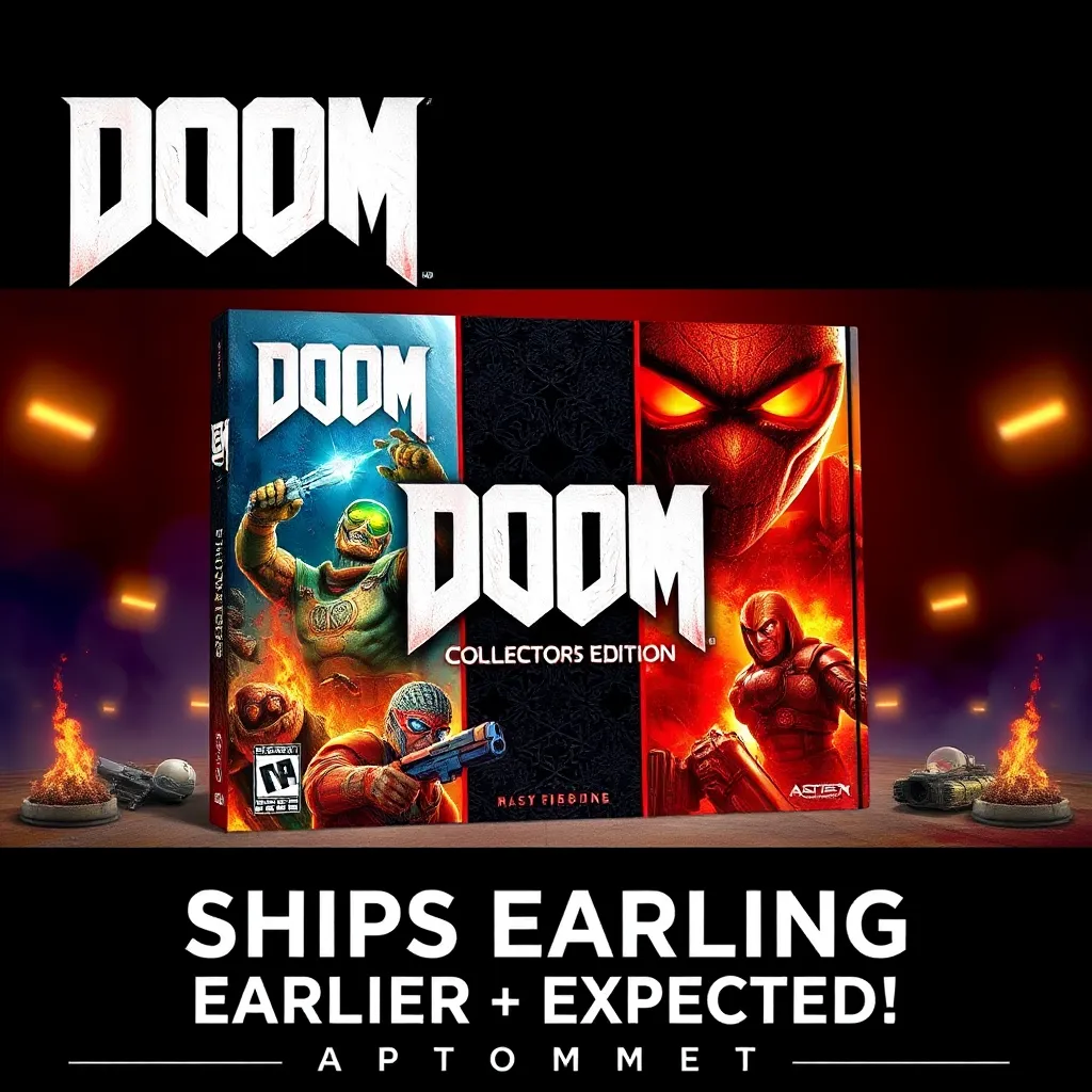 Doom DA Collector's Edition Ships Earlier Than Expected : LevelUpTalk