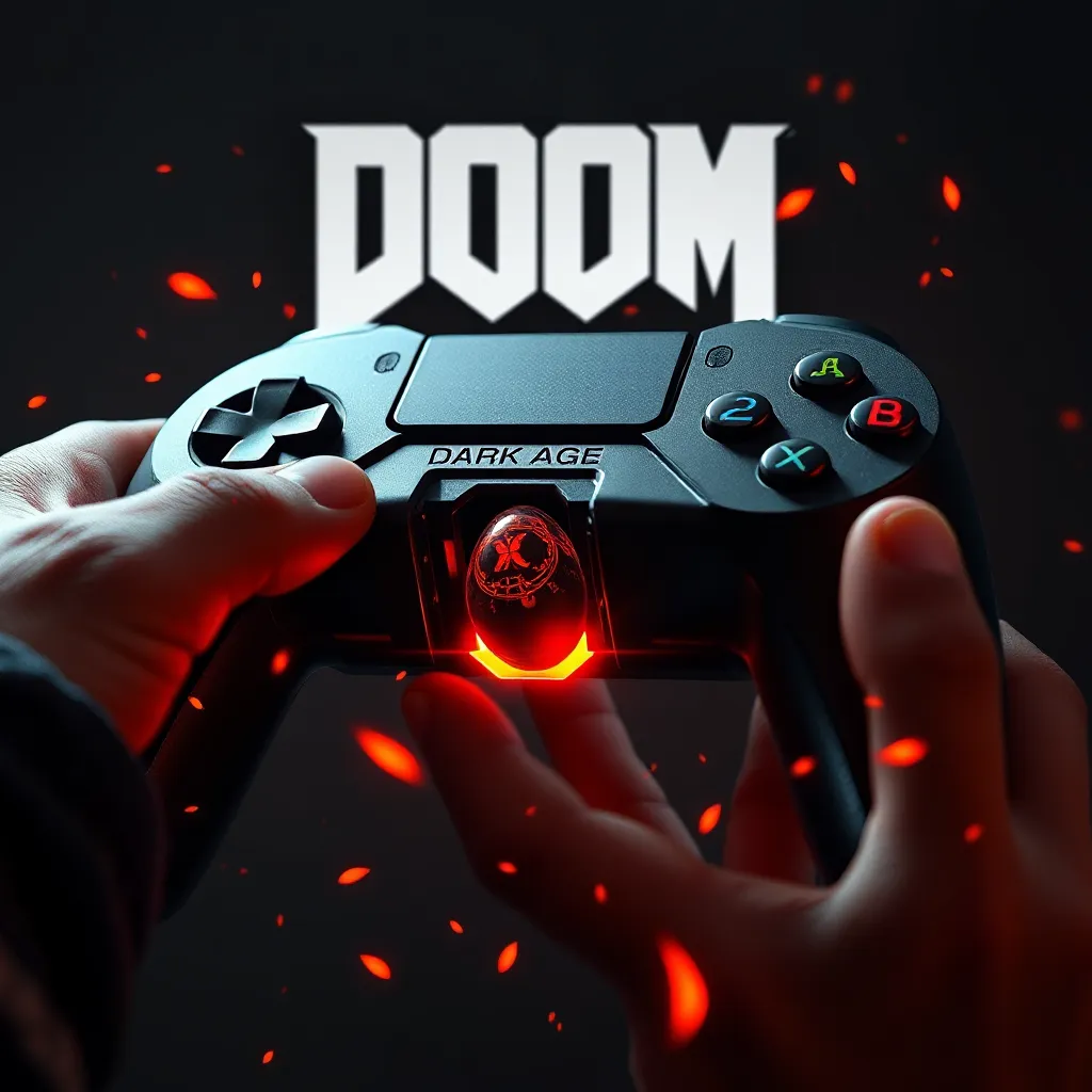 Discover the Hidden Easter Egg in Doom's Dark Ages Controller : LevelUpTalk
