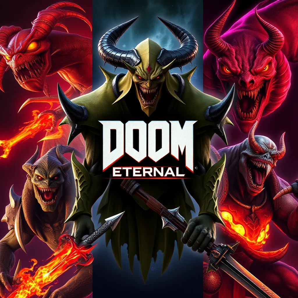 Ranking the Most Fearsome Demons in Doom Eternal : LevelUpTalk