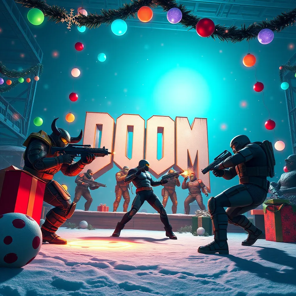 Doom #38: A Festive Gaming Review of Gory Fun : LevelUpTalk