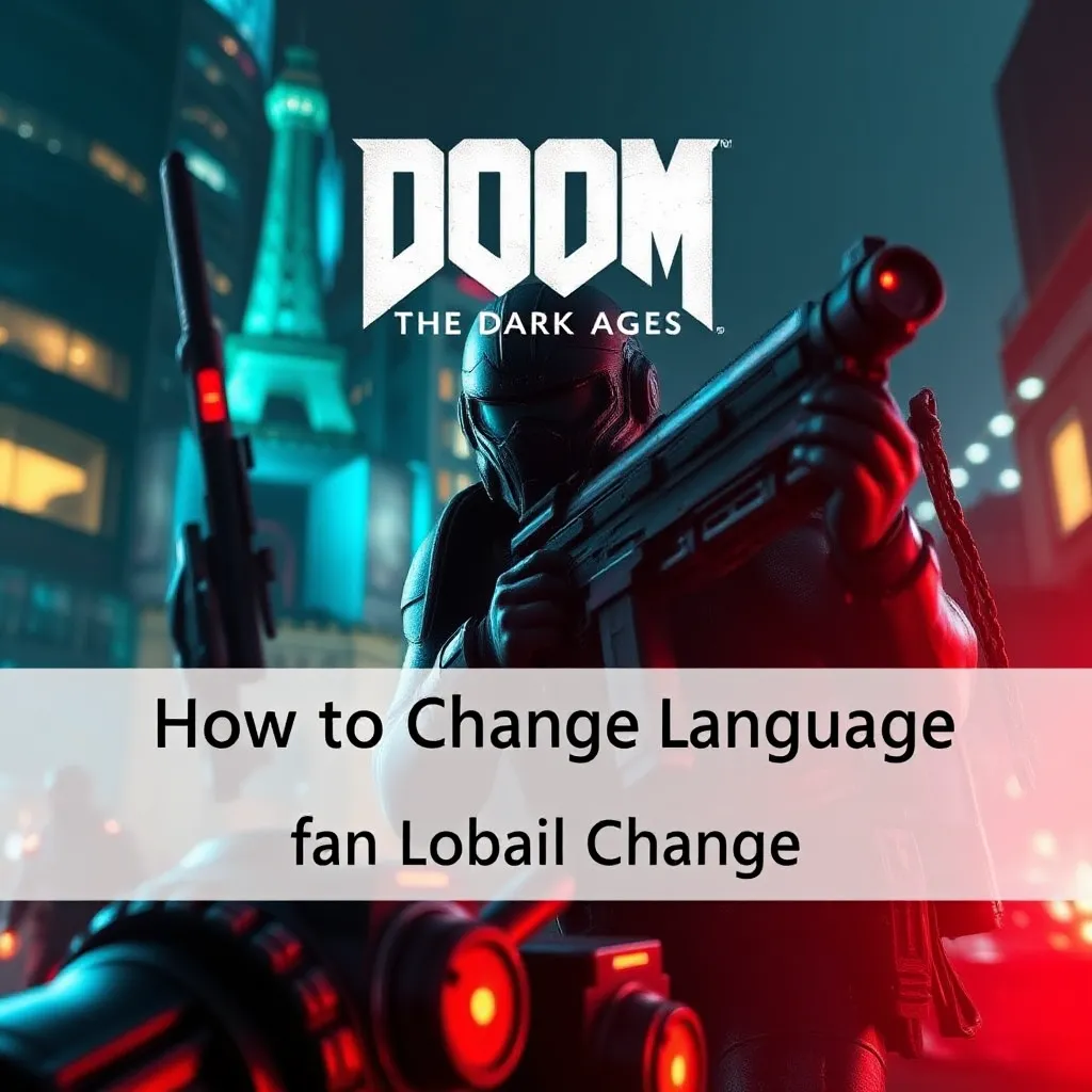 How to Change Language in DOOM: The Dark Ages Game : LevelUpTalk