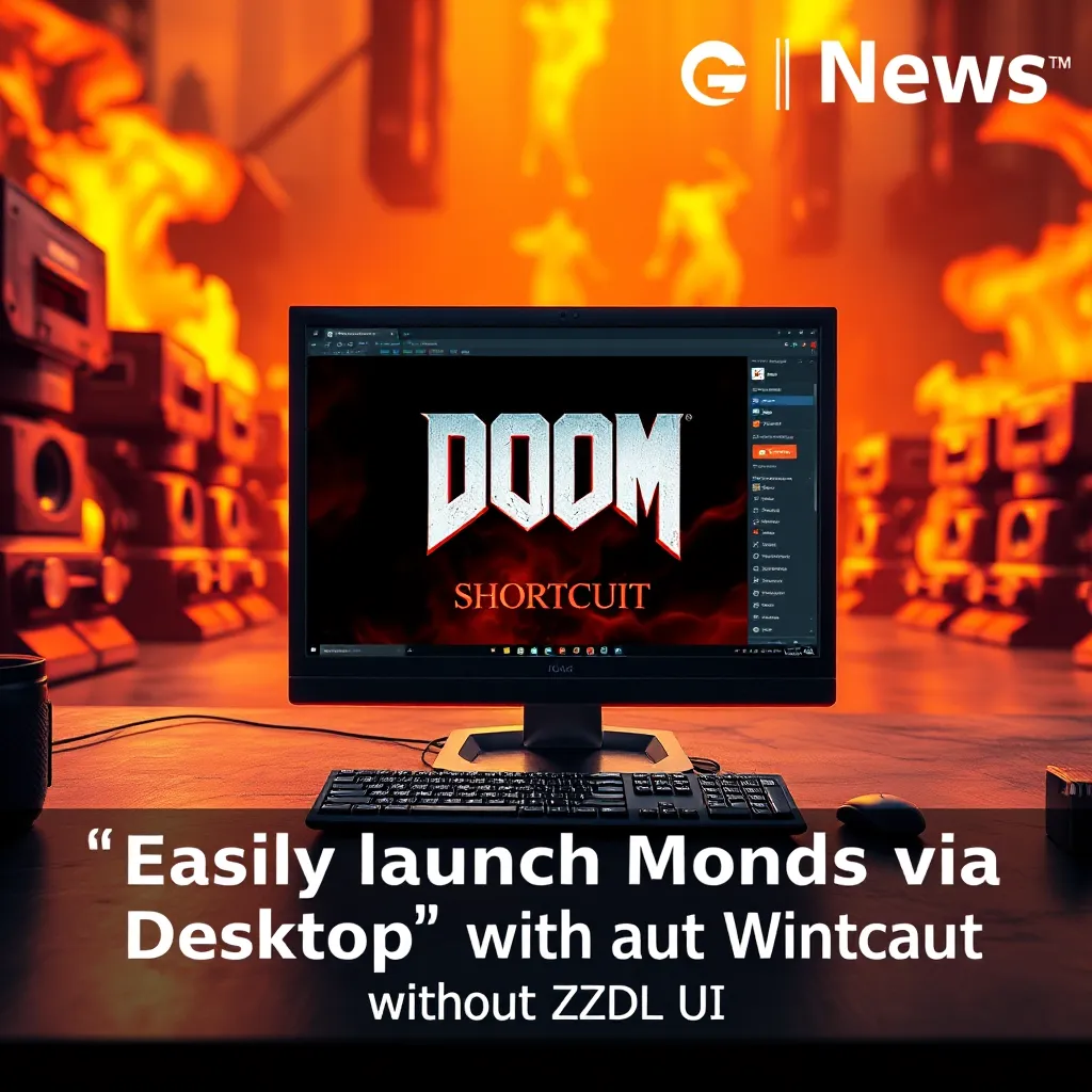 Easily Launch Doom Mods via Desktop Shortcut without ZDL UI : LevelUpTalk