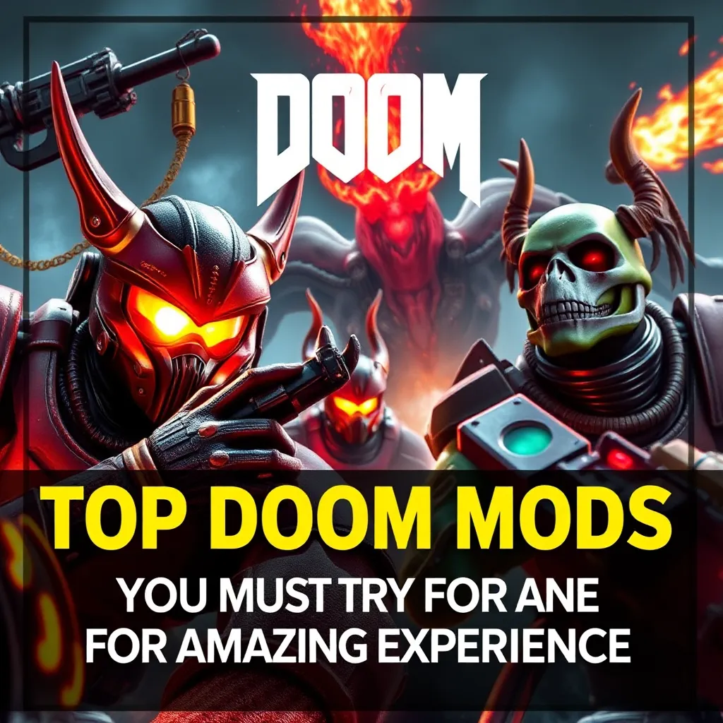 Top Doom Mods You Must Try for an Amazing Experience : LevelUpTalk