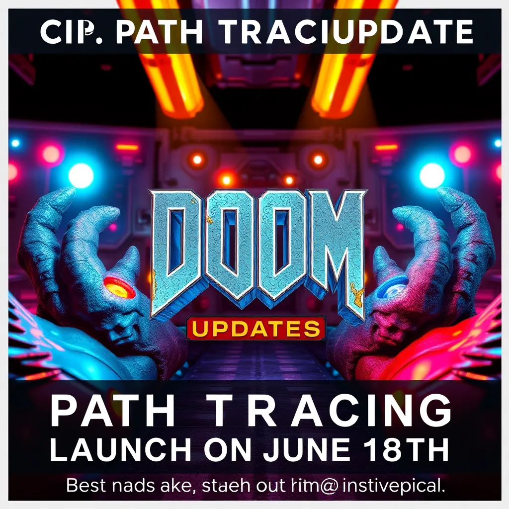 Doom Updates: Path Tracing Patch Launch on June 18th : LevelUpTalk