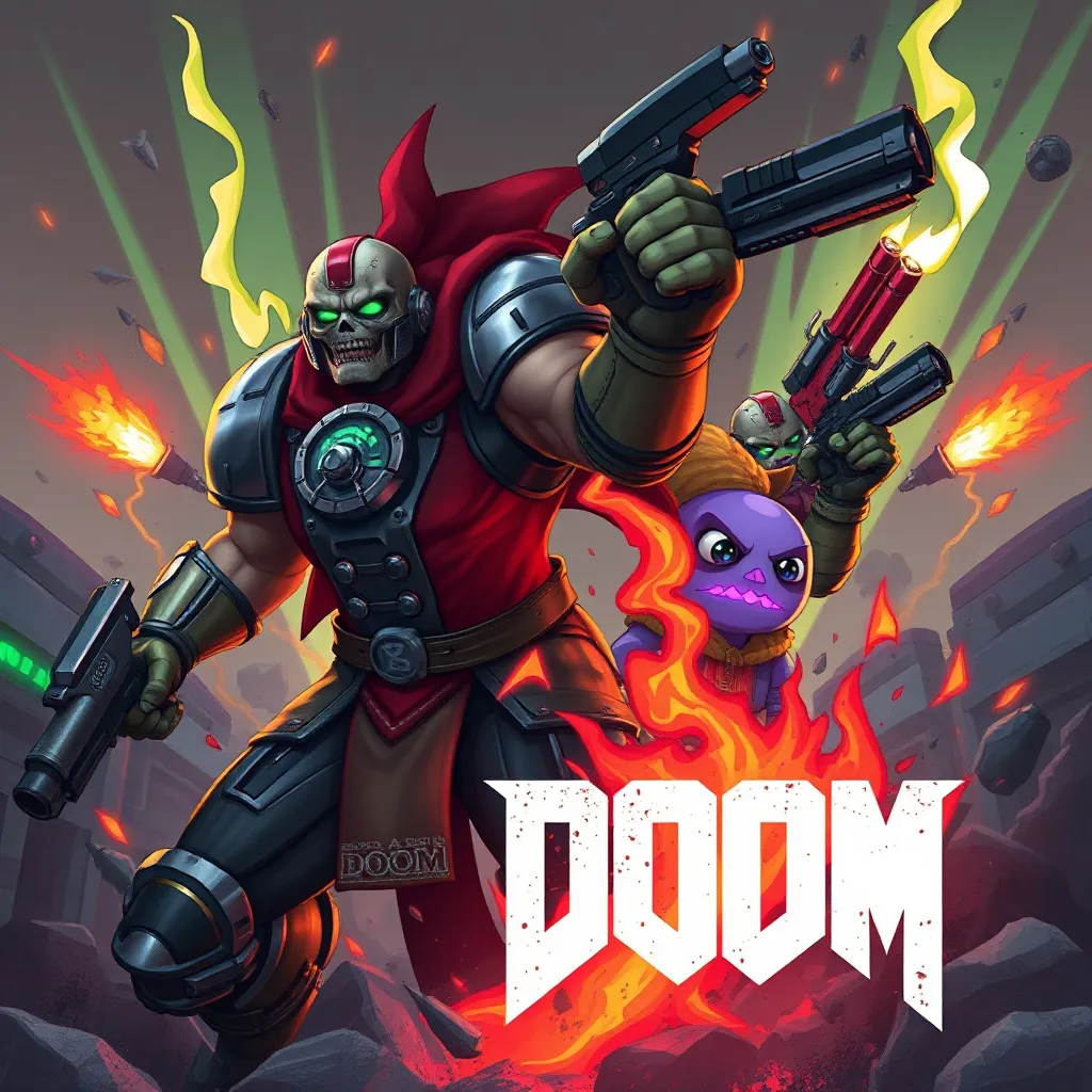 Doom x Postal Crossover: A Fanart Journey : LevelUpTalk
